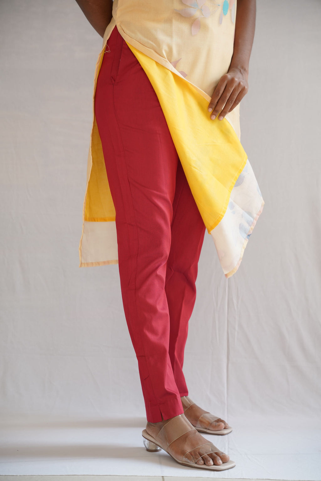 Red Metallic Pant – 21C